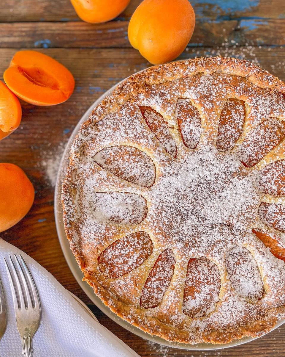 Apricot Frangipane Tart - The Wild Epicurean