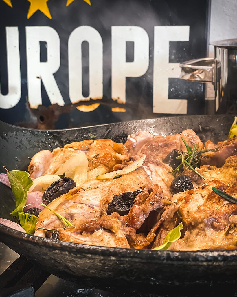 Rabbit Stew with Rosemary, Prunes, and Green Olives - The Wild Epicurean